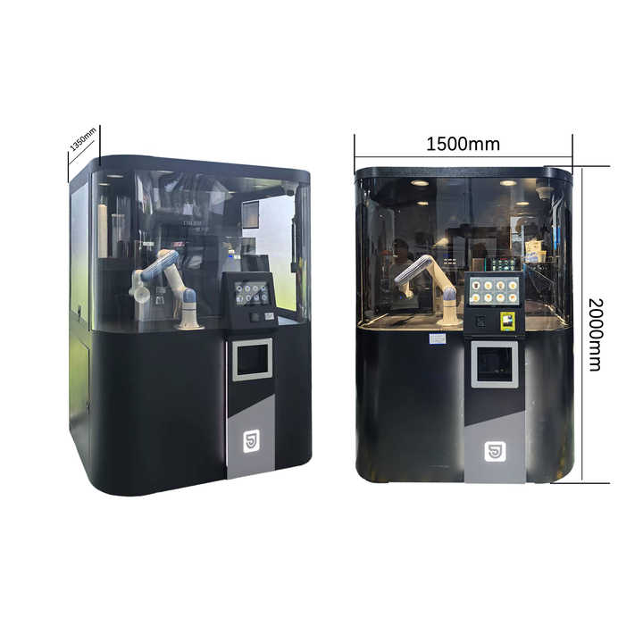 JSK Fully Automated Intelligent Coffee Robot Vending Machine With Cobot ...
