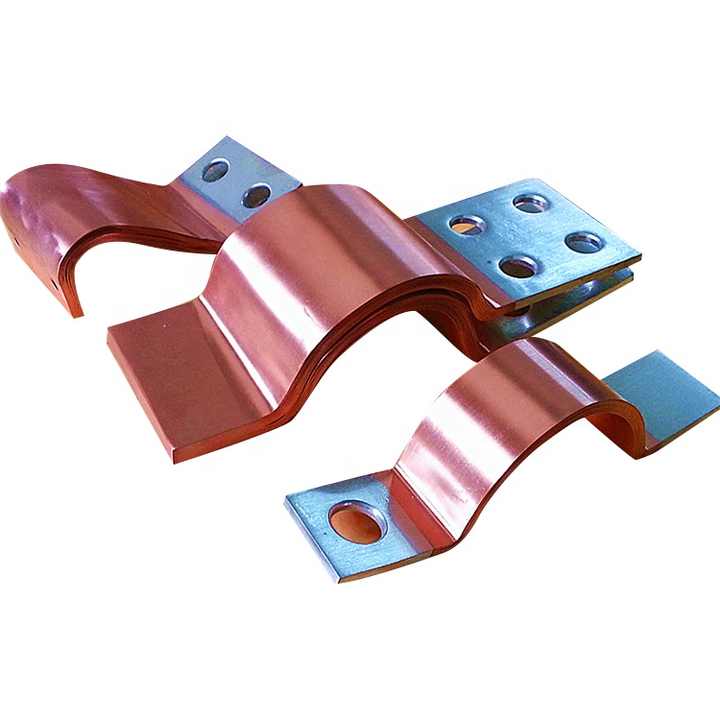 Copper Laminated Flexible Busbars Bus Link Connector Semiflexible ...