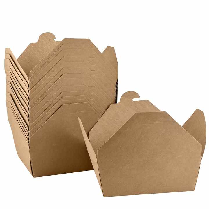 Wholesale Disposable Kraft Paper Fried Chicken Box Barbecue Box Take ...