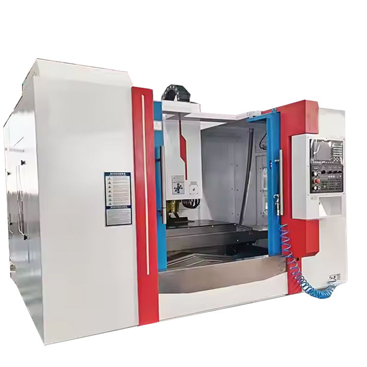 Precision 5 Axis VMC850 Vertical CNC Milling Machine 5 Axes Metal Machining Center with Fanuc ...