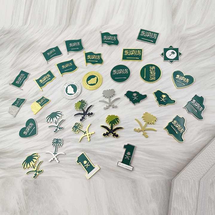 Custom Magnet Metal Kuwait Logo Pin Badge for National Day| Alibaba.com