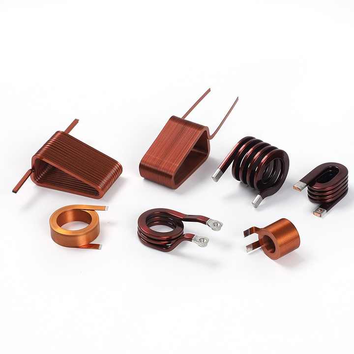 Custom Flat Copper Wire Coil - Ideal for Motor Applications