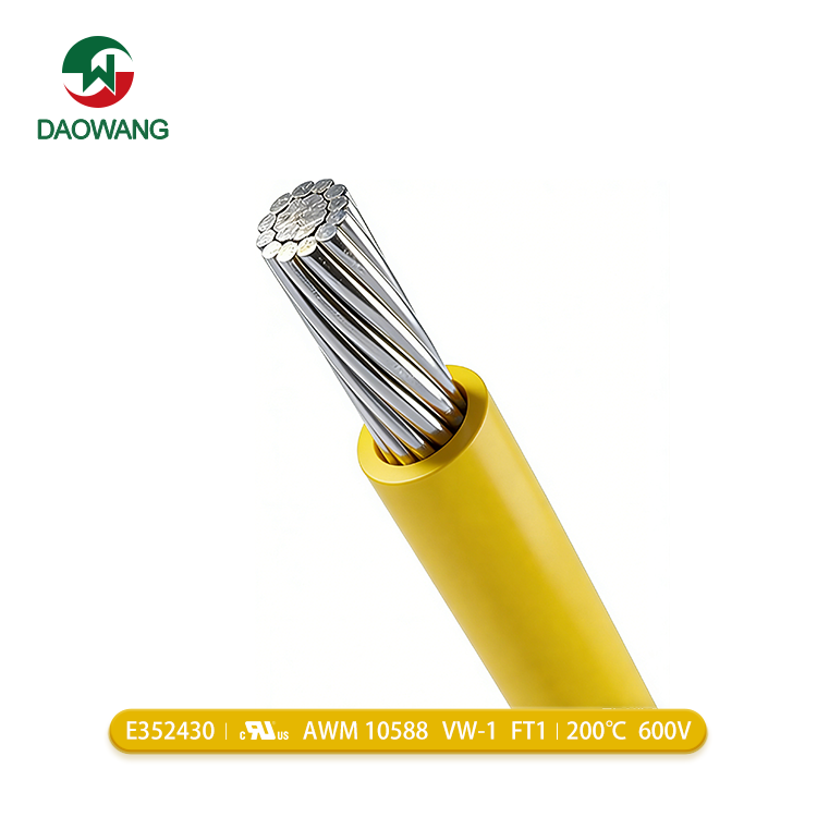Ultra High Temp UL10588 FEP Insulated Wire 200C 600V Aerospace Grade ...