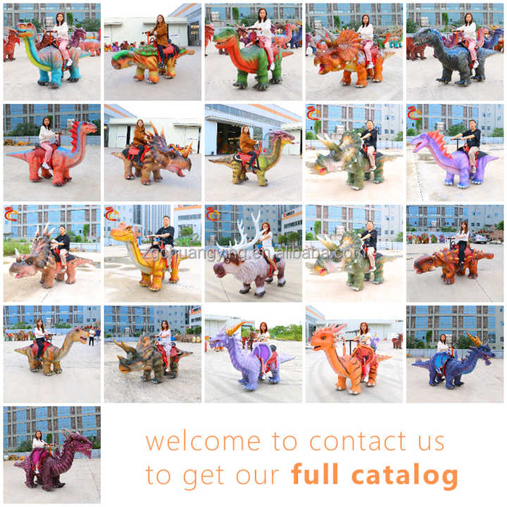 DZ Amusement Park Rides - Kids Love Motorized Dinosaurs