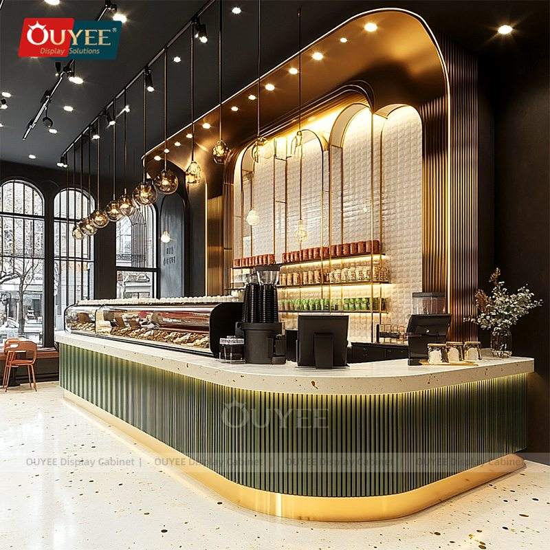 Customizable Airport Shopping Mall Wooden Interior Design