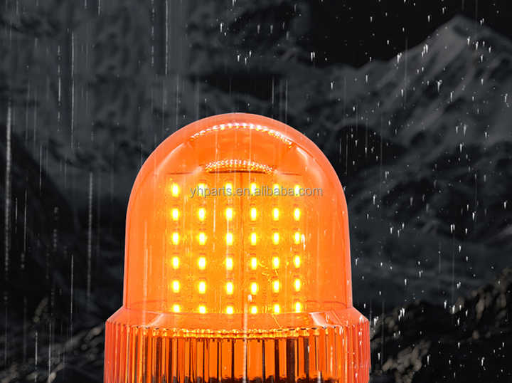 Strobe Led Hazard Lights Orange Battery Powered Flash Yellow Amber ...