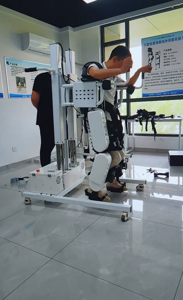 Robotic Exoskeleton Mechanical Leg Device for Rehabilitation and ...