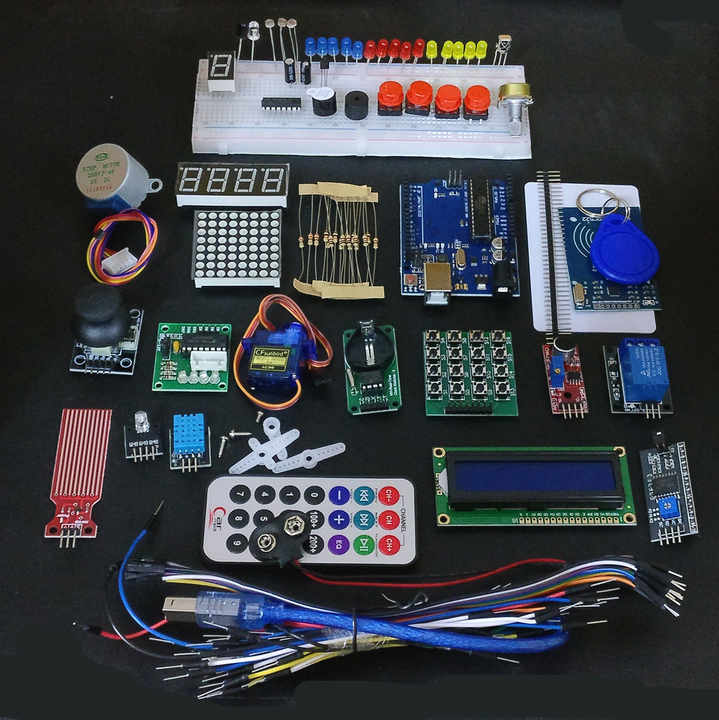 Arduino Uno R3 RFID Starter Kit with Retail Box & Customizable ODM
