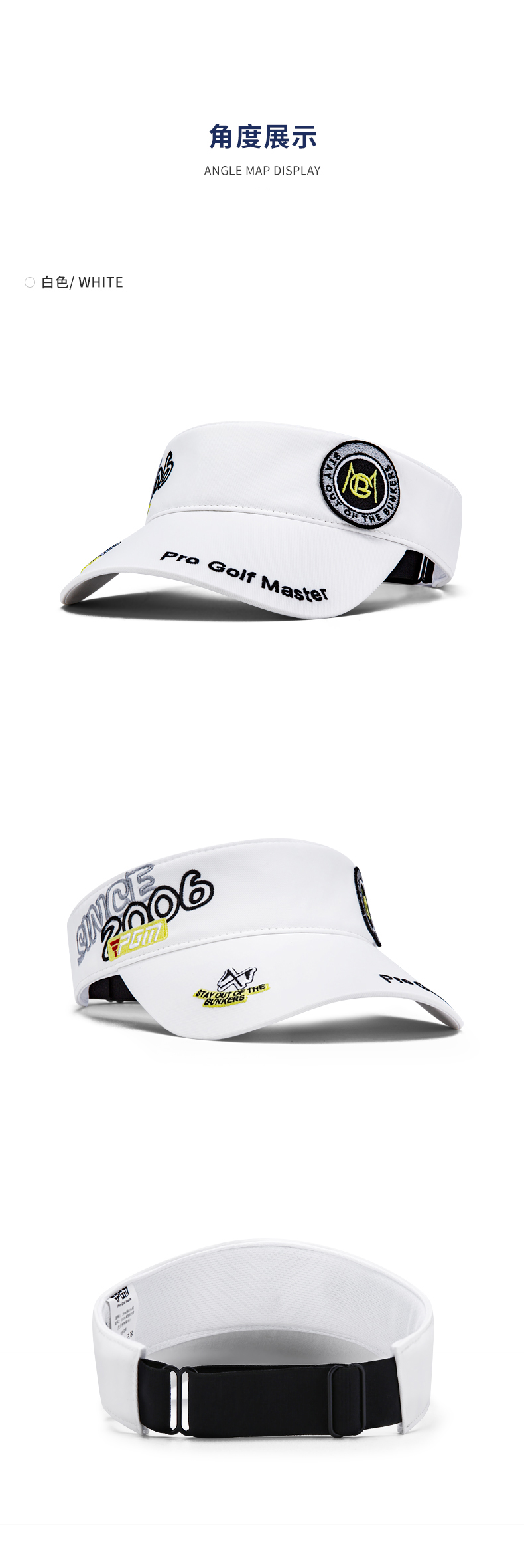 PGM MZ044 embroidery sport baseball golf caps hats breathable golf caps ...