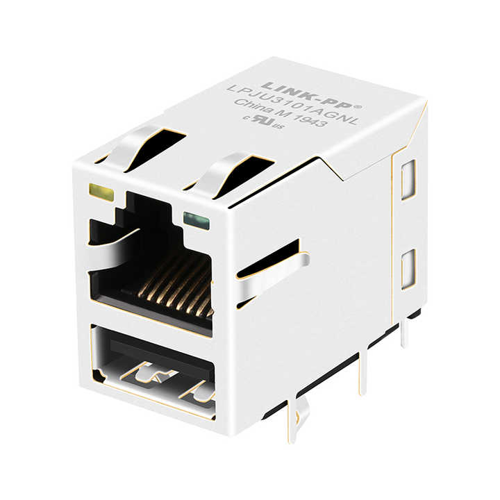 RJ45 및 USB 콤보 커넥터 XRJB-A60-1-DA1-170 마그잭| Alibaba.com