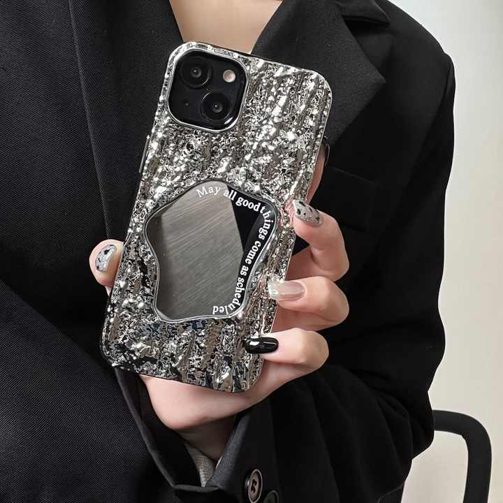 3D Lovely Mirror Phone Case for iPhone 17 ProMax 16 15 14 13 12 INS ...