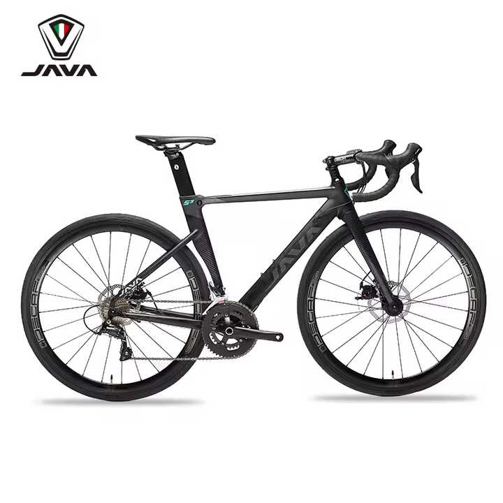 JAVA Siluro 3 Carbon Fiber Road Bike 18 Speed Disc Brake ODM