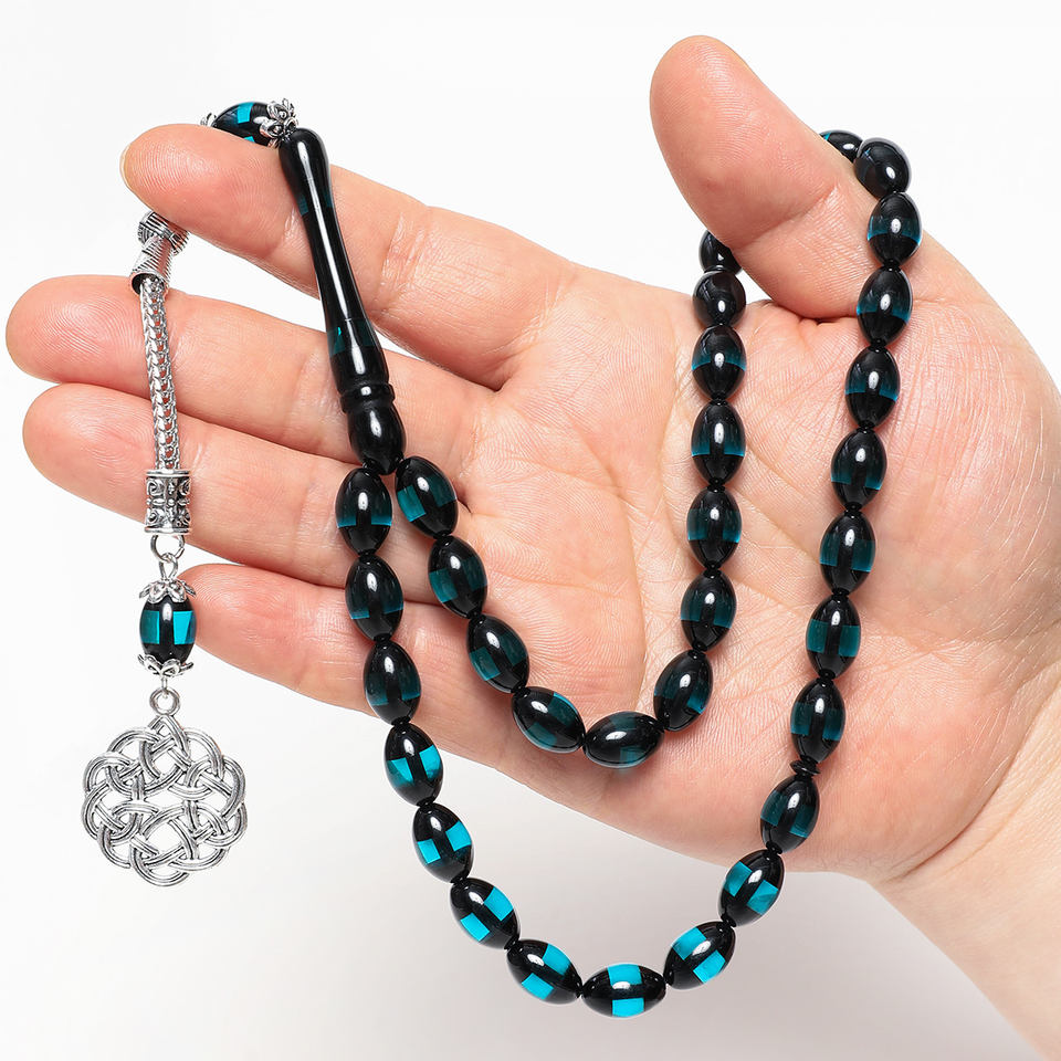 Prayer Beads Islamic Tasbih 10mm Translucent Exquisite Islamic Rosary ...