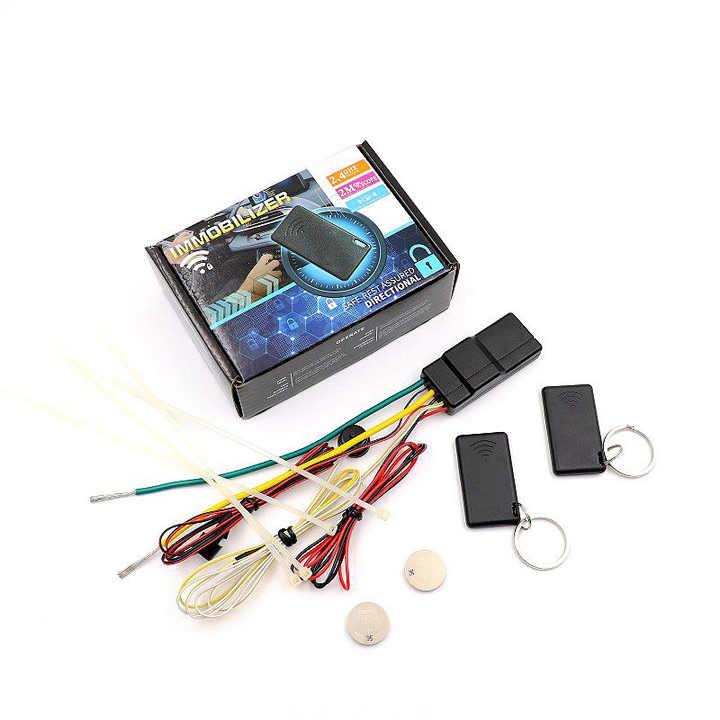 NTO 12V Universal Anti-Hijacking Car Immobilizer Oil Circuit Lock Anti ...