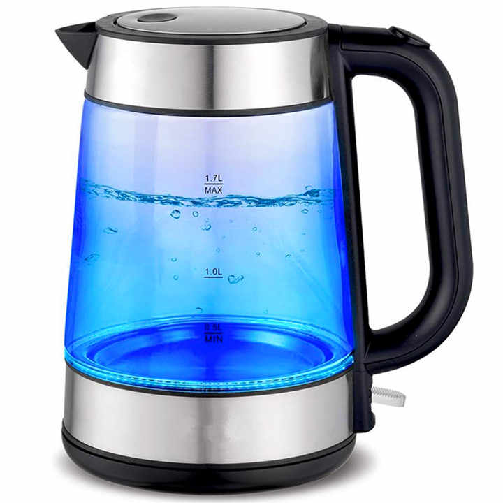 1.7 Liter Cordless Glass Electric Water Tea Kettle - YG-EK-026