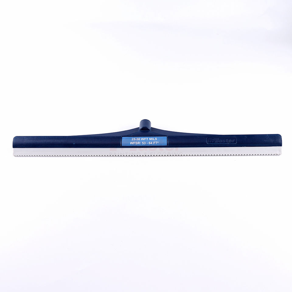 For 24" Industrial Grade Flat Flexible Plastic Magic Scraper Threaded ...