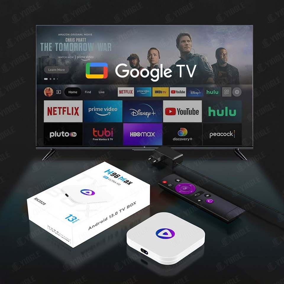 2026 H96 MAX STB 8K Streaming Media Player Smart OTT Internet Super Box ...