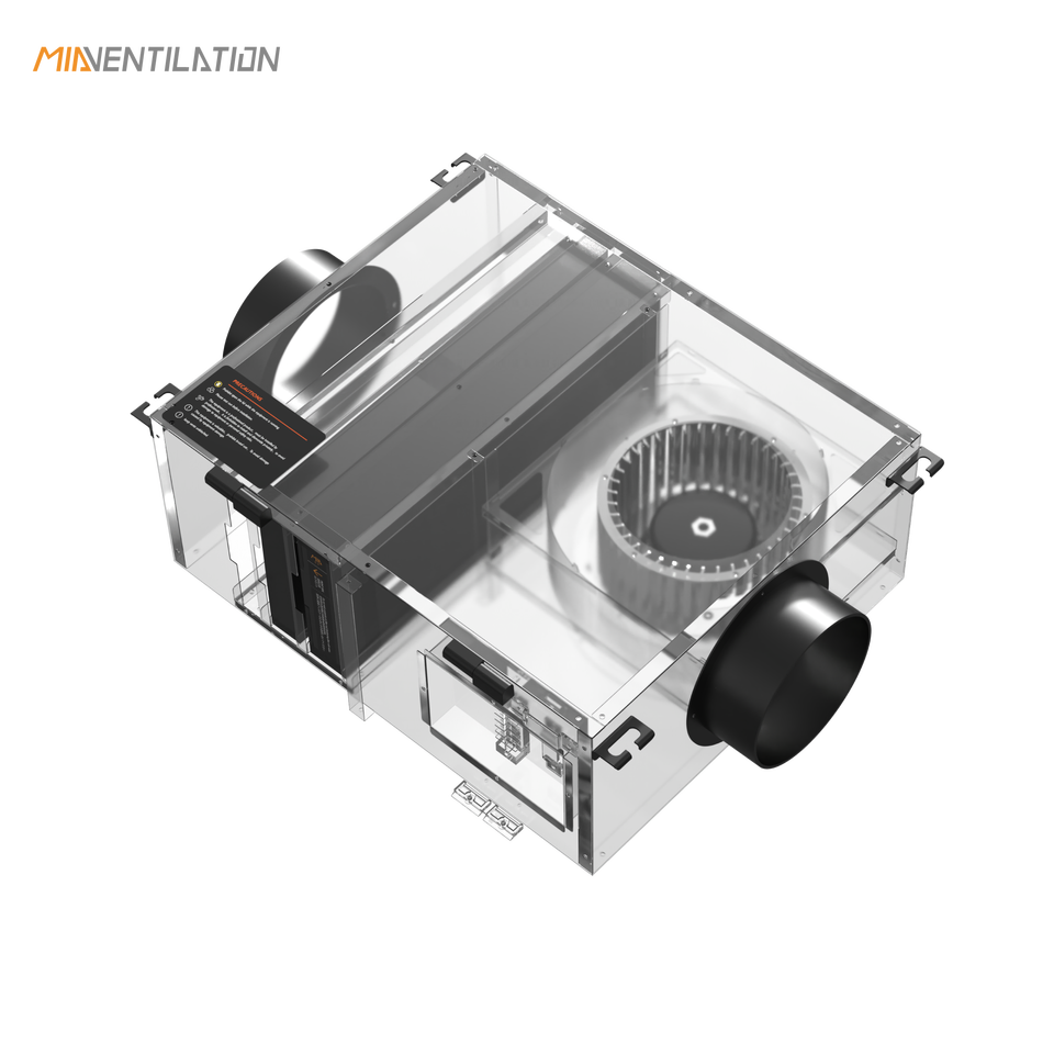 Eco Ventilation Fan for Reducing Indoor CO2 in Tropical Climates 350m/h ...