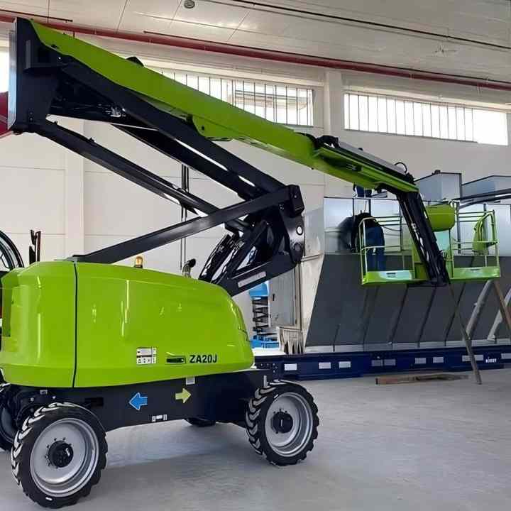 New 20m 22m 250kg MEWP Equipment Electric Rough Terrain Articulated ...