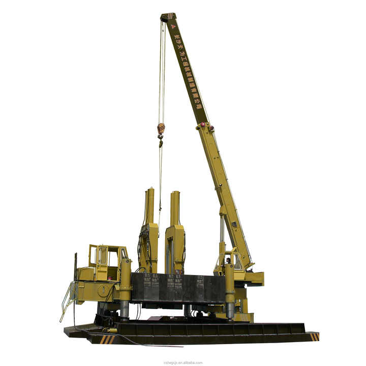 Reliable Advanced Hydraulic Static Pile Driver for Bridge Building Core ...