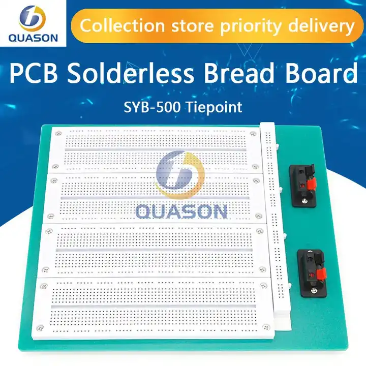 4 In 1 700 Position Point SYB-500 Tiepoint PCB Solderless Bread Board ...
