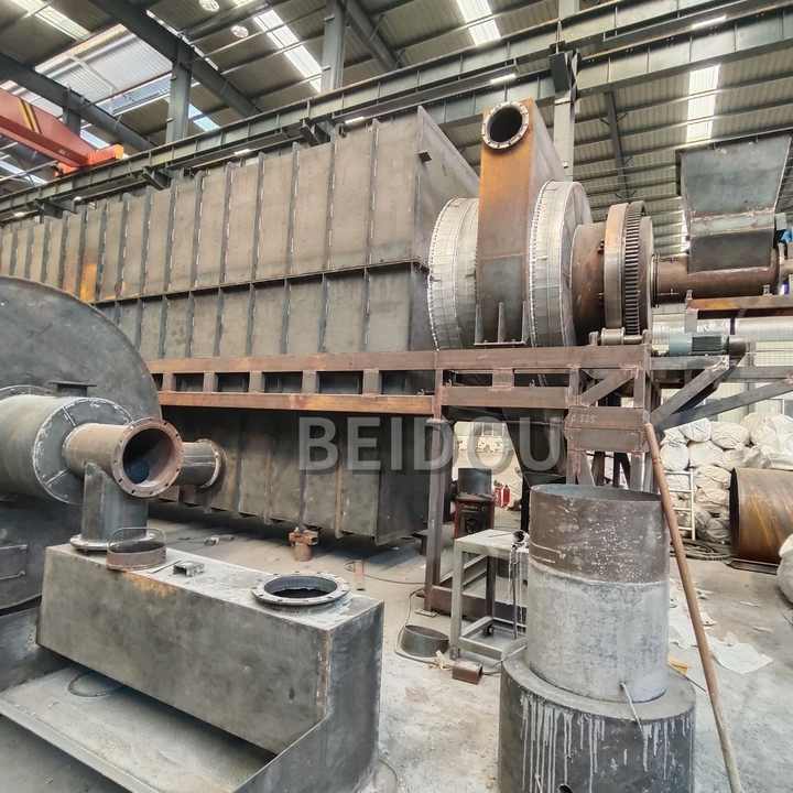 Automatic Multi-Functional Oil Sludge Carbonization Furnace ...