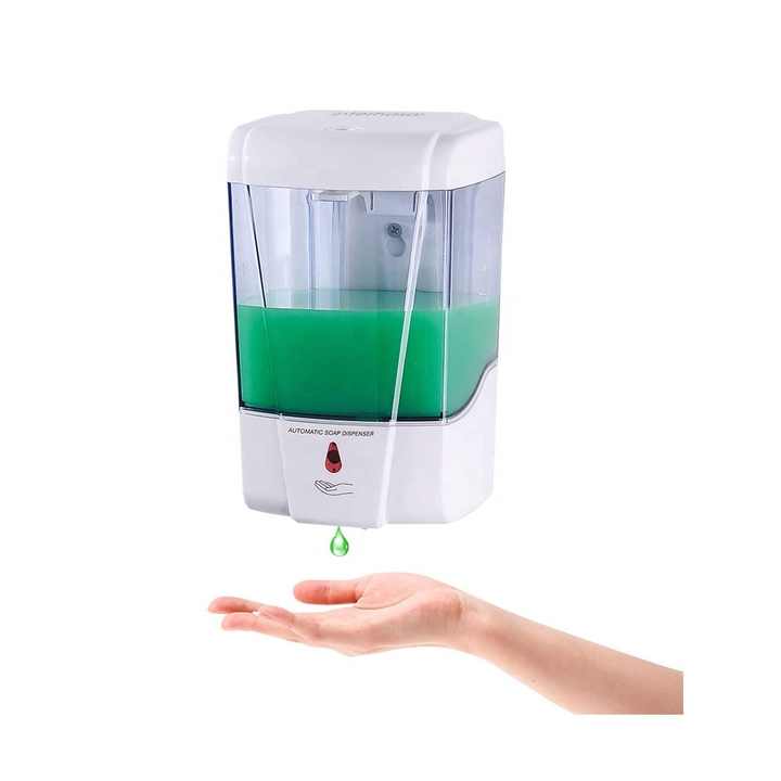 Heavybao Automatic Touchless Wall-Mounted Hand Sanitizer Dispenser ...