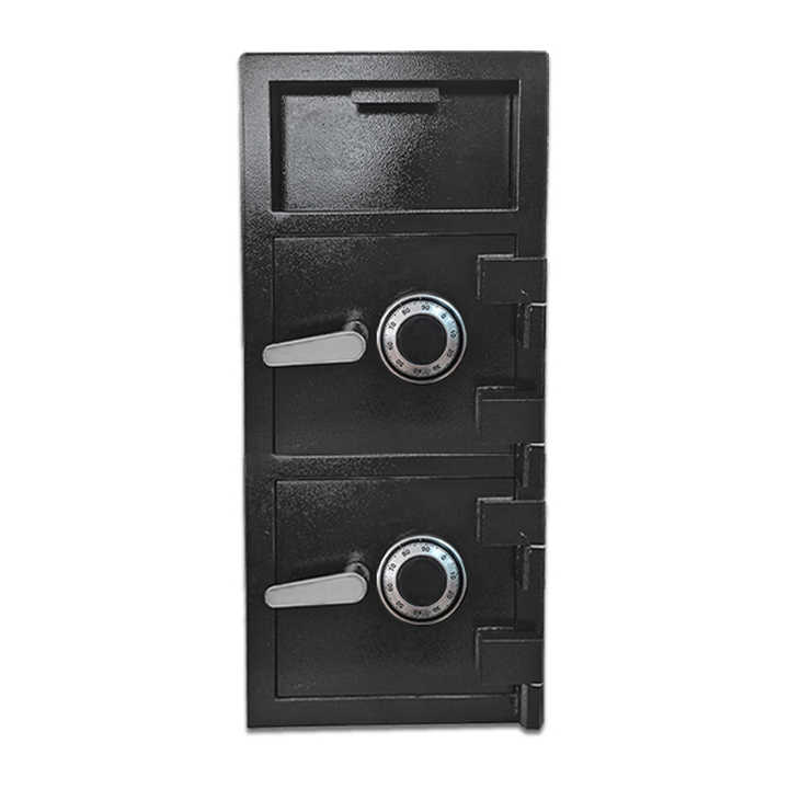 Large Coin Safe - Dual Compartment Security Vault