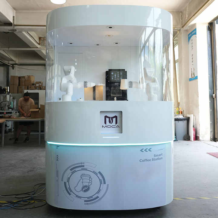 Commercial Robots Mini Xbot Cafe Ice-Cream & Coffee Robot Vending ...