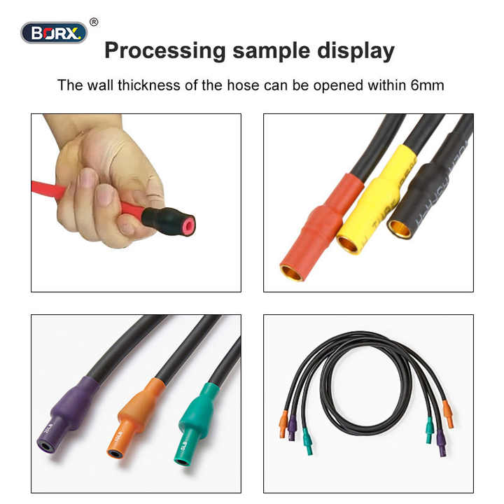 Silicone tube hose open machine heat shrinkable pipe resistance ...