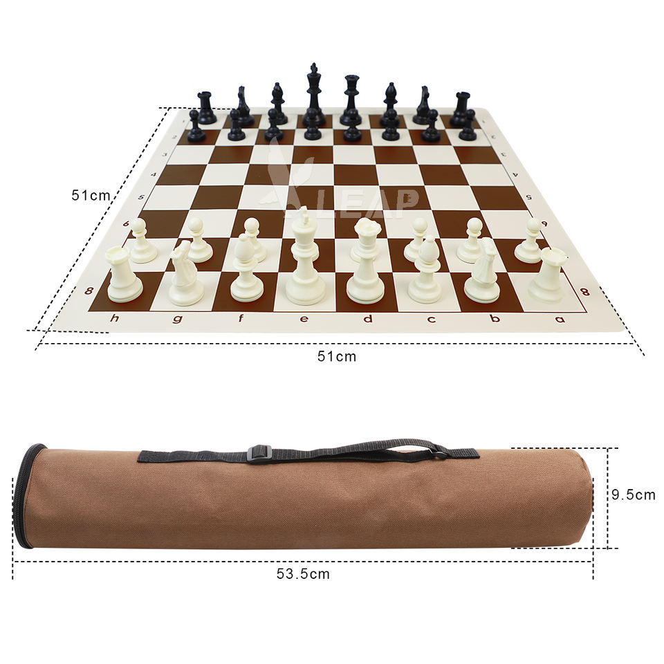 Nylon Canvas Chess Bag with 20inch Tournament Chessboard