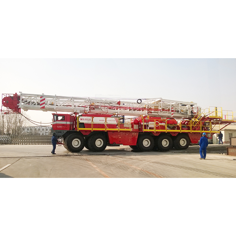 Kerui High Quality Energy Oil Drilling and Workover Rig Desert Drilling ...