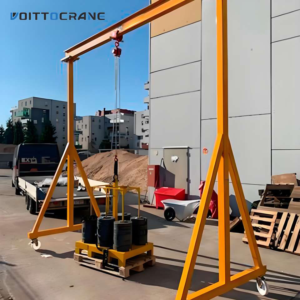 Portable Foldable Mobile Mini Gantry Crane 1 Ton 2 Ton 5 Ton 10 Ton ...