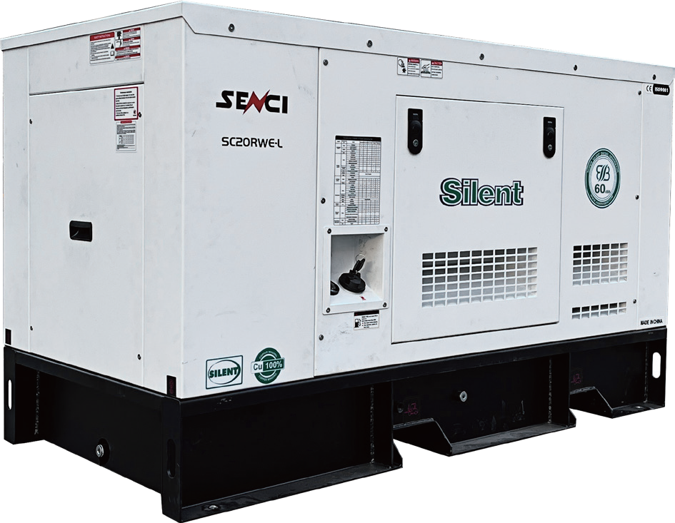 Senci 80kW Silent Generator 3 Phase 60kVA 50kVA 80kVA 100kW Diesel ...