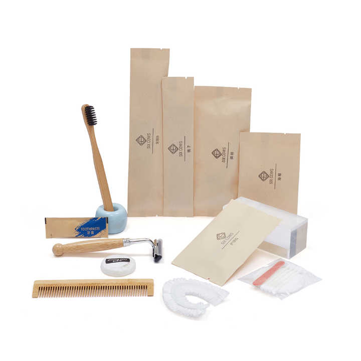 Luxury BPA-Free Medium Bristle Toothbrushes Durable Non-Plastic Bamboo ...