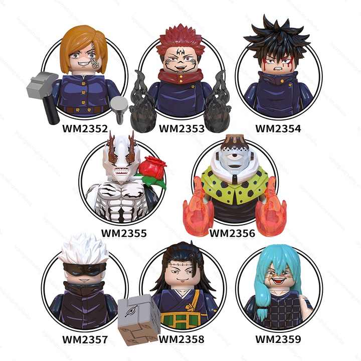 Jujutsu Kaisen Figures - Build Your Anime World with WM Blocks