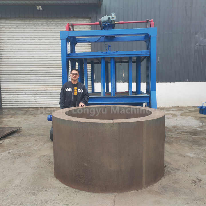 Prefabricated Culvert Concrete Manhole Pipe Manufacturing Machine for Sale
