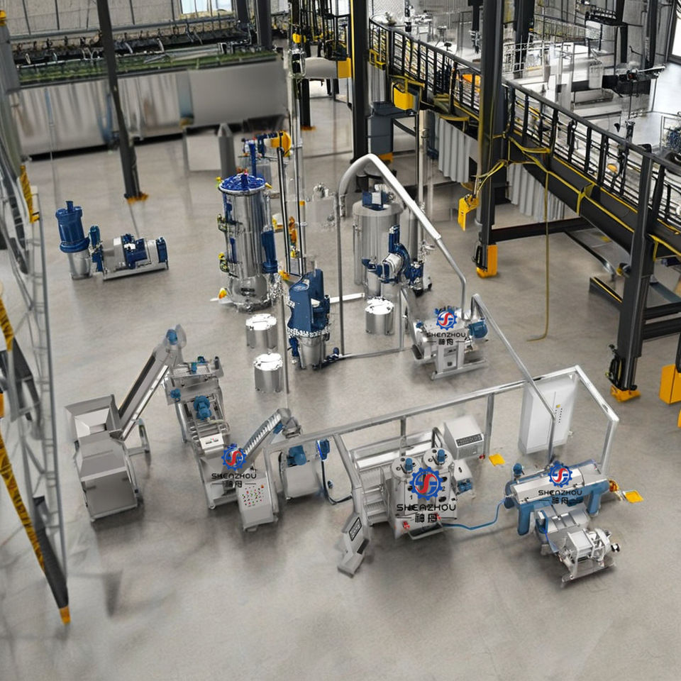 Industrial Turnkey Olive Oil Extraction and Refining Line