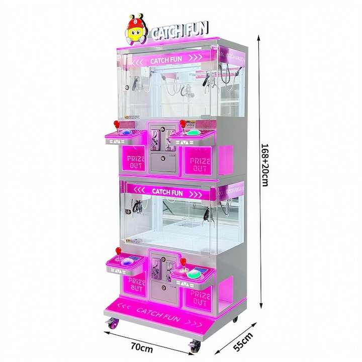 Desktop Automatic Vending Machine Claw Crane Coin Operated Plush Toy ...