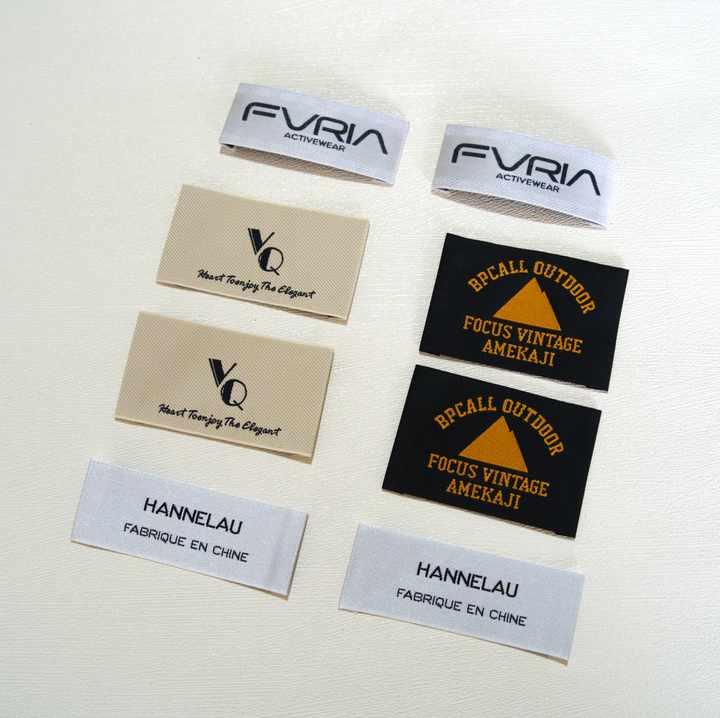 Factory Price Woven Labels Custom Clothes Tag Satin Silk Printing ...