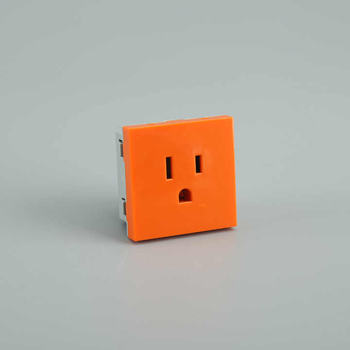 U-15A 125V Orange US Wall Socket 3 Outlets Dust-proof IP65 Commercial ...