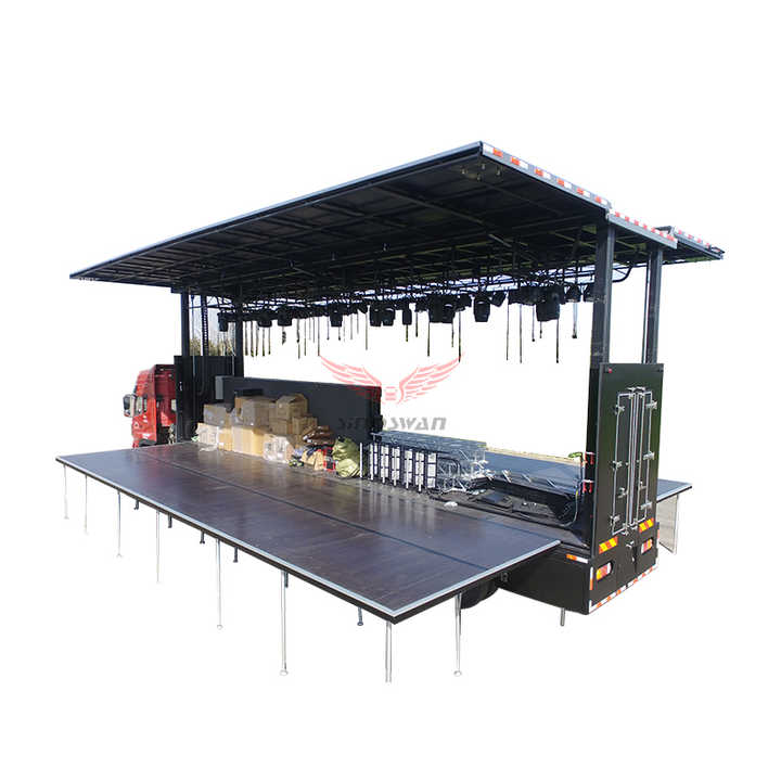 Mobile Stage Trailers - Pro Sound & Light Systems