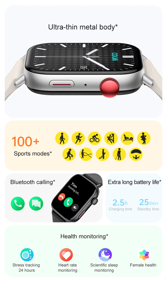 T900 Ultra Smart Watch - 49mm, IPX-6 Waterproof, 4-Day Battery
