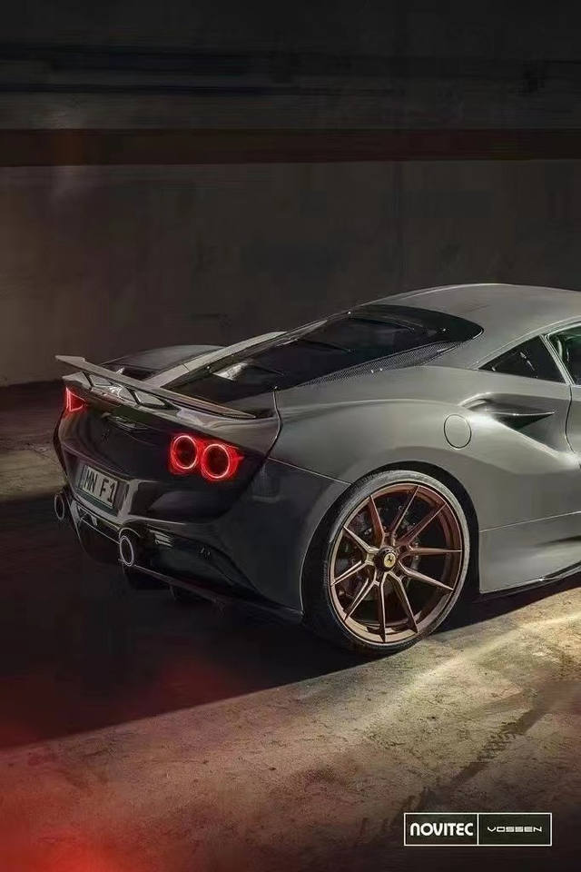 For Ferrari F8 Spider Carbon Parts F8 Rear Diffuser F8 Side Skirts F8 ...