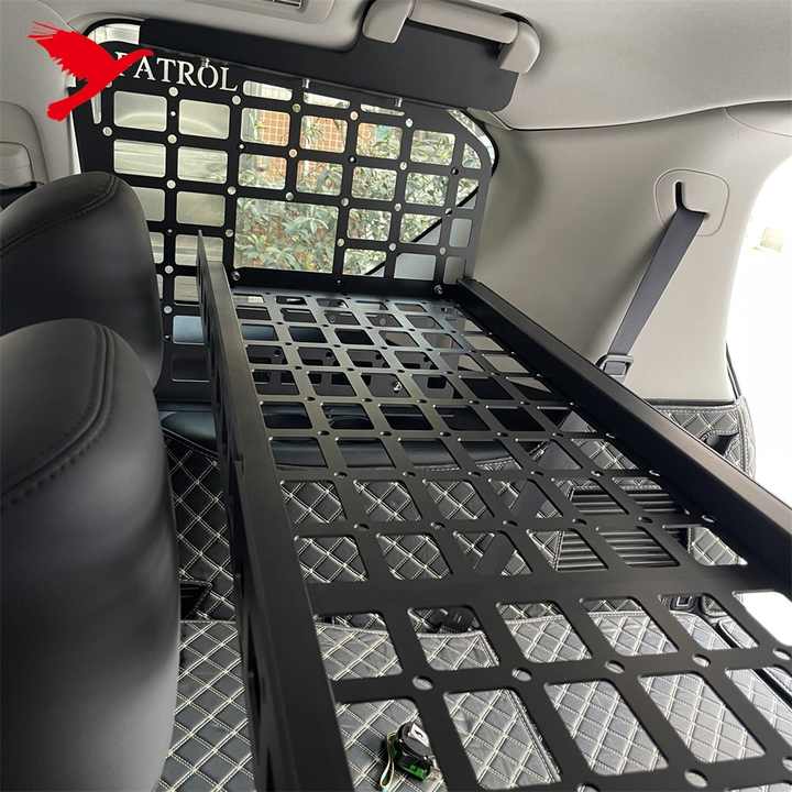 Nissan Safari Patrol Y62 10-19 Molle Panels Trunk Shelf Rack - SUV ...