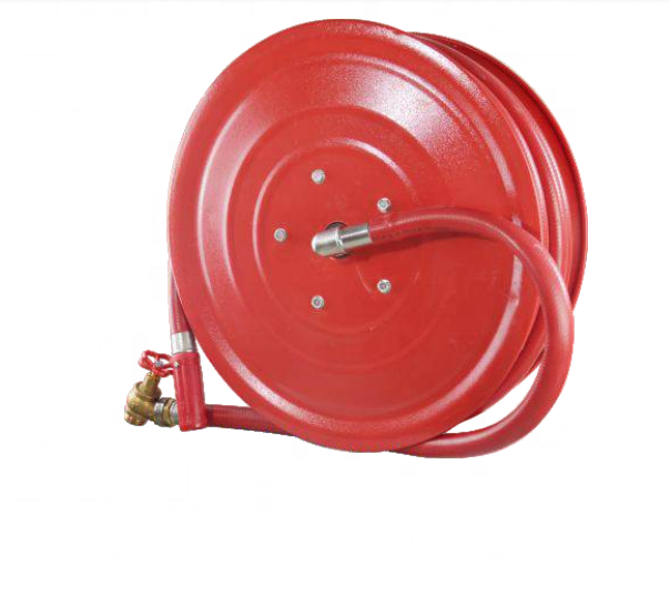 1 Inch Fire Fghting Hose Reel with Nozzle Fighting Equipment Emergency ...
