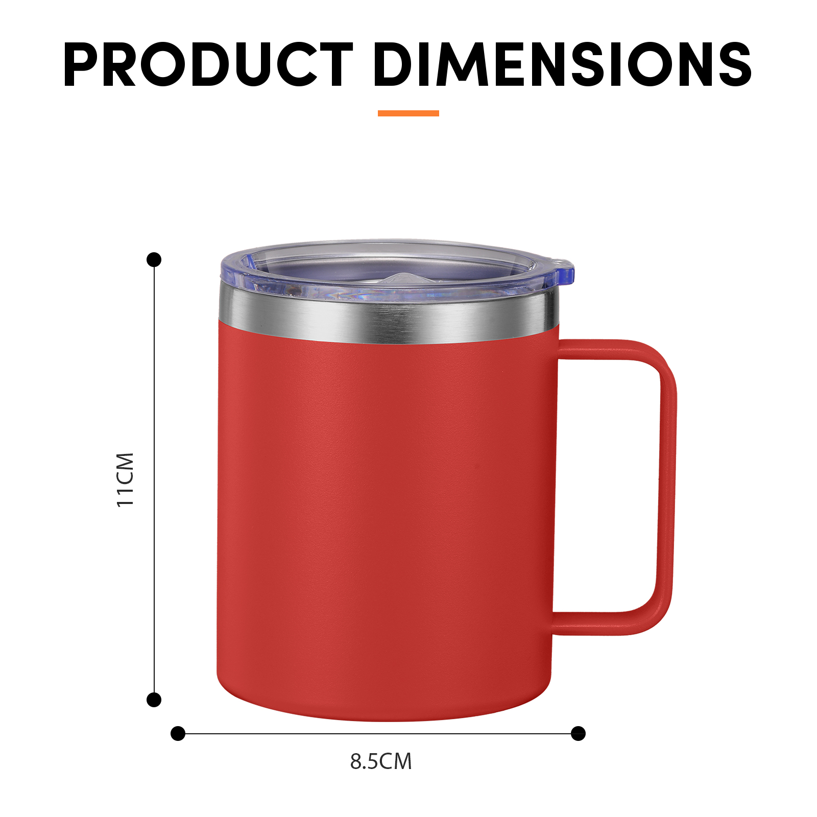 Coffee Mugs Metal Handle - Durable & Insulated Designs