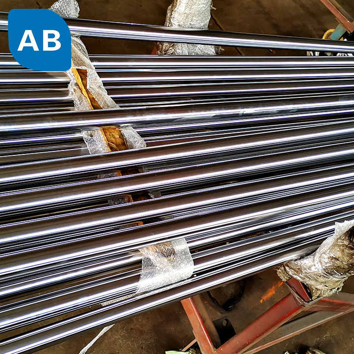 Hydraulic Cylinder Piston Rod / Chrome Plated Rod - S45C/1045 Carbon ...