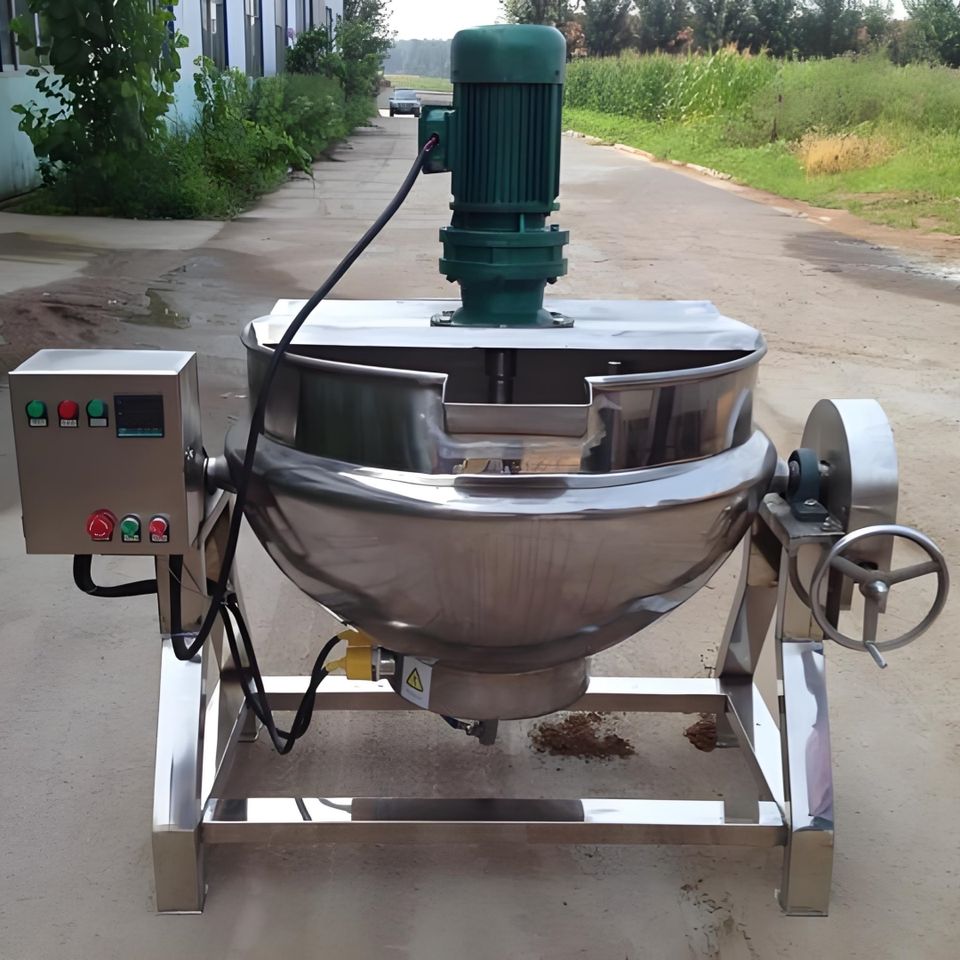 Tilting Electric Jacketed Kettle/Jacketed Boiling Pot/Equipped with ...