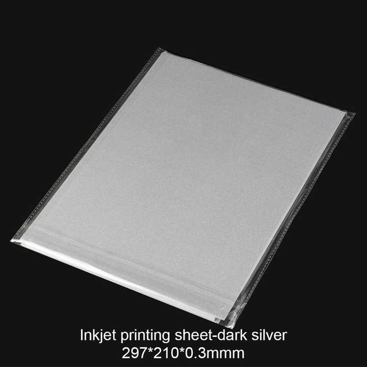 High Quality 0.3mm A3 A4 Inkjet Printing PVC Sheet Premium Plastic ...
